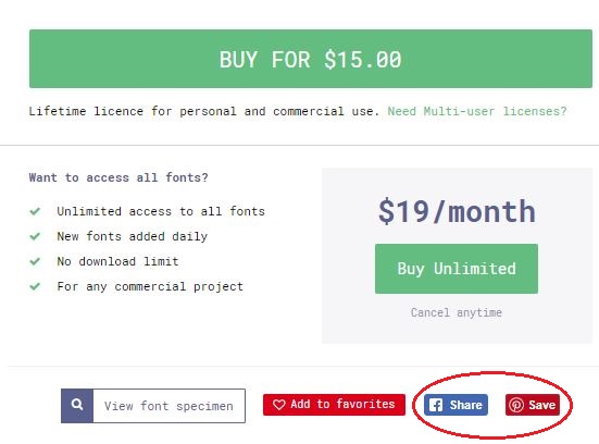 How to share products on social media – Creative Fabrica